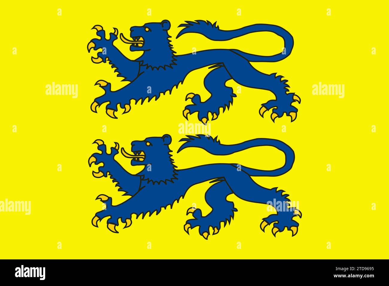 Land sleswig holsteen flag Stock Vector Images - Alamy