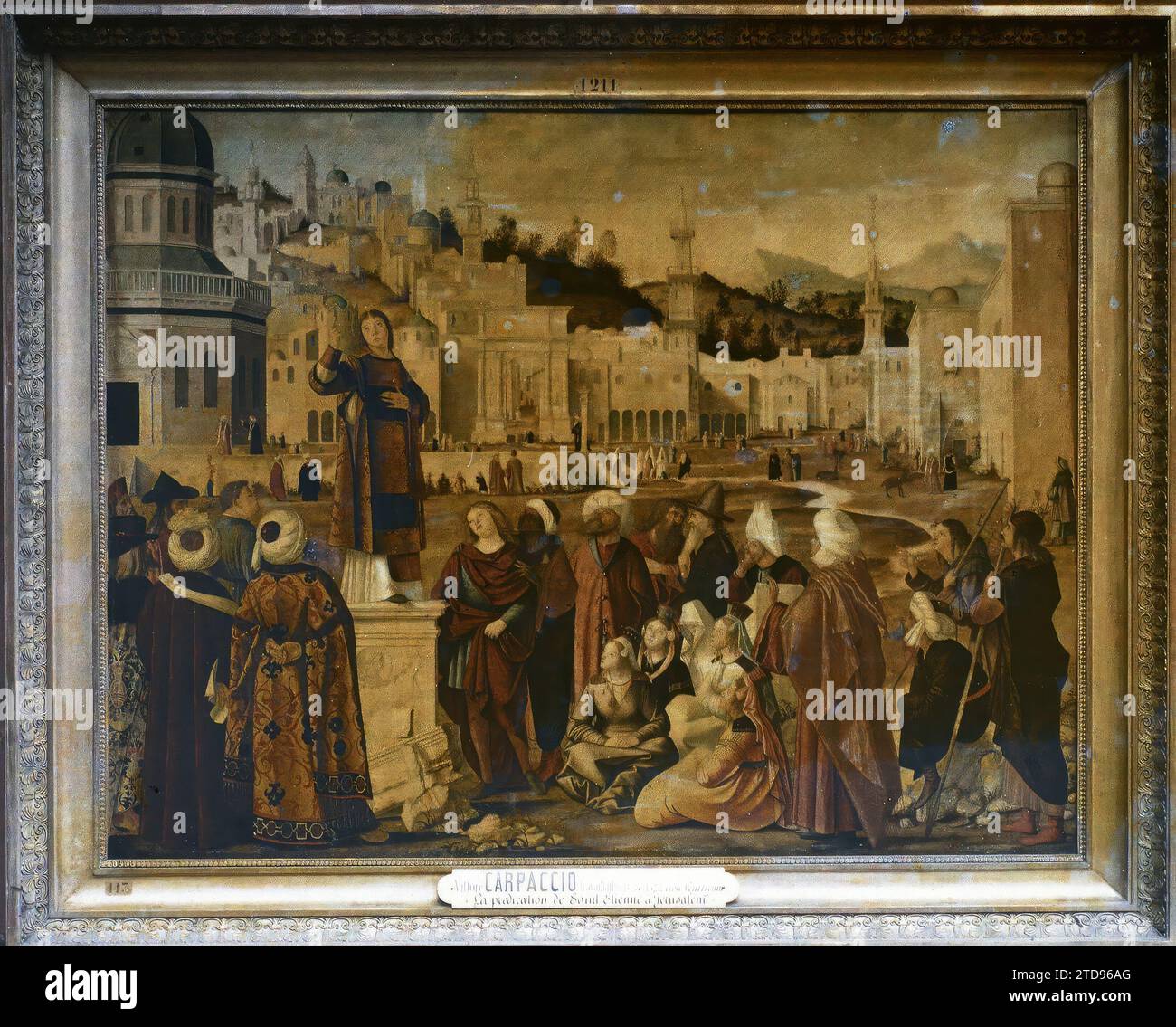 Paris (1st arr.), France The Preaching of Saint Stephen in Jerusalem ...