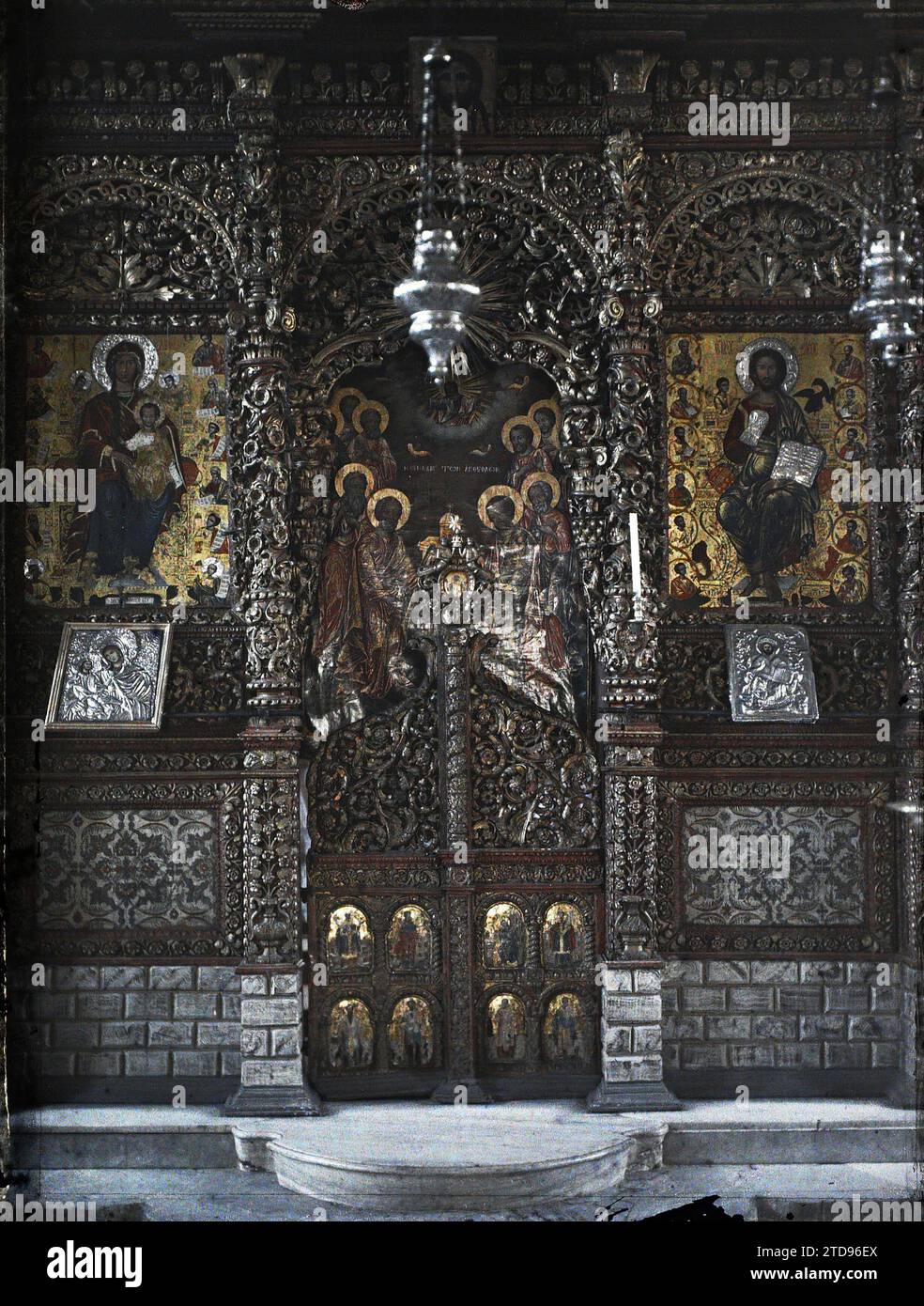 Bursa, Turkey The interior of the Orthodox Church of the Twelve ...