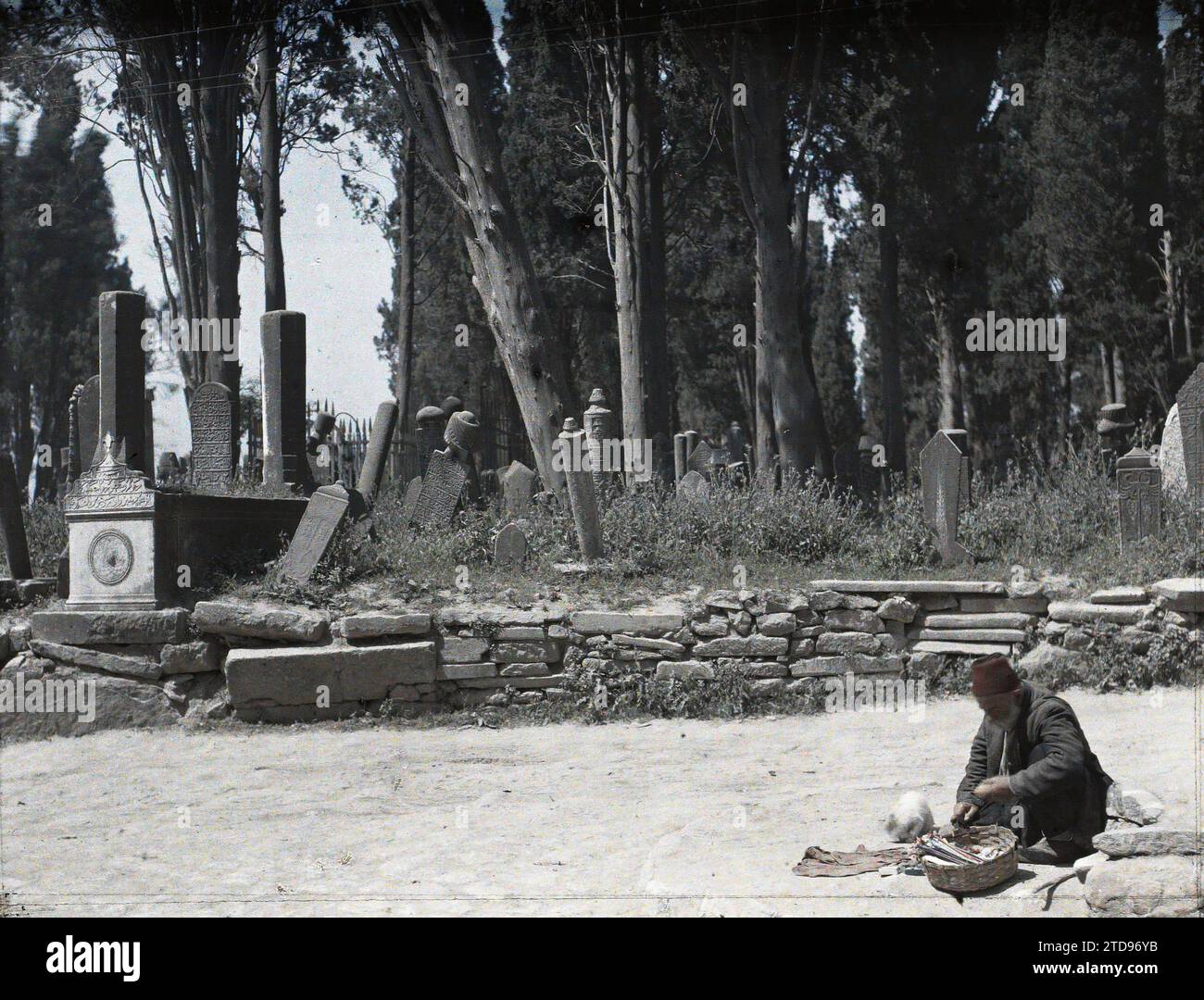 Usküdar, Asian suburb of Constantinople (current Istanbul), Turkey ...