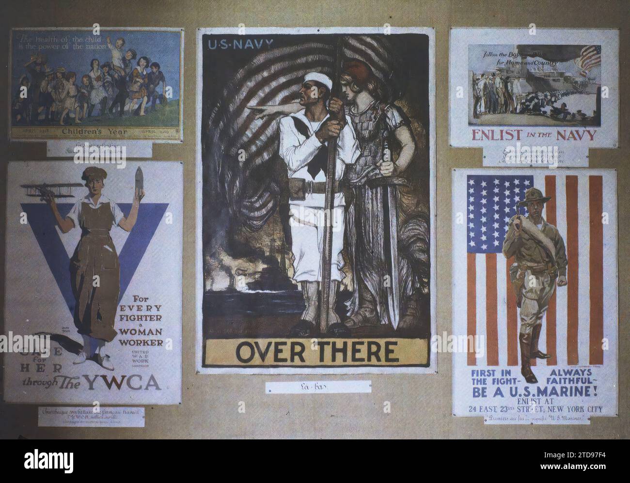 Paris (1st arr.), France Exhibition of American posters at the Museum ...