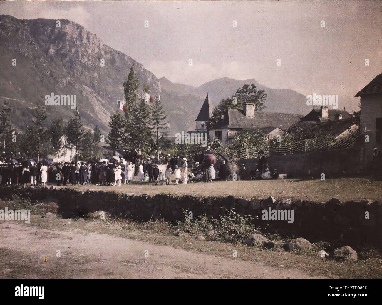 Ossau valley village festival hi-res stock photography and images - Alamy