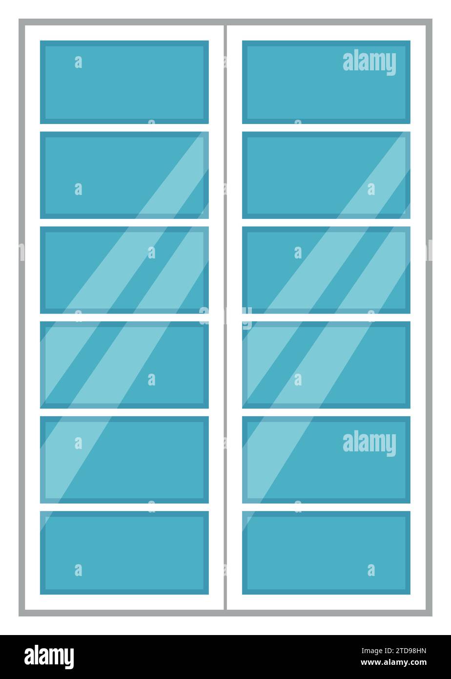 Office building glass facade detail Cut Out Stock Images & Pictures - Alamy