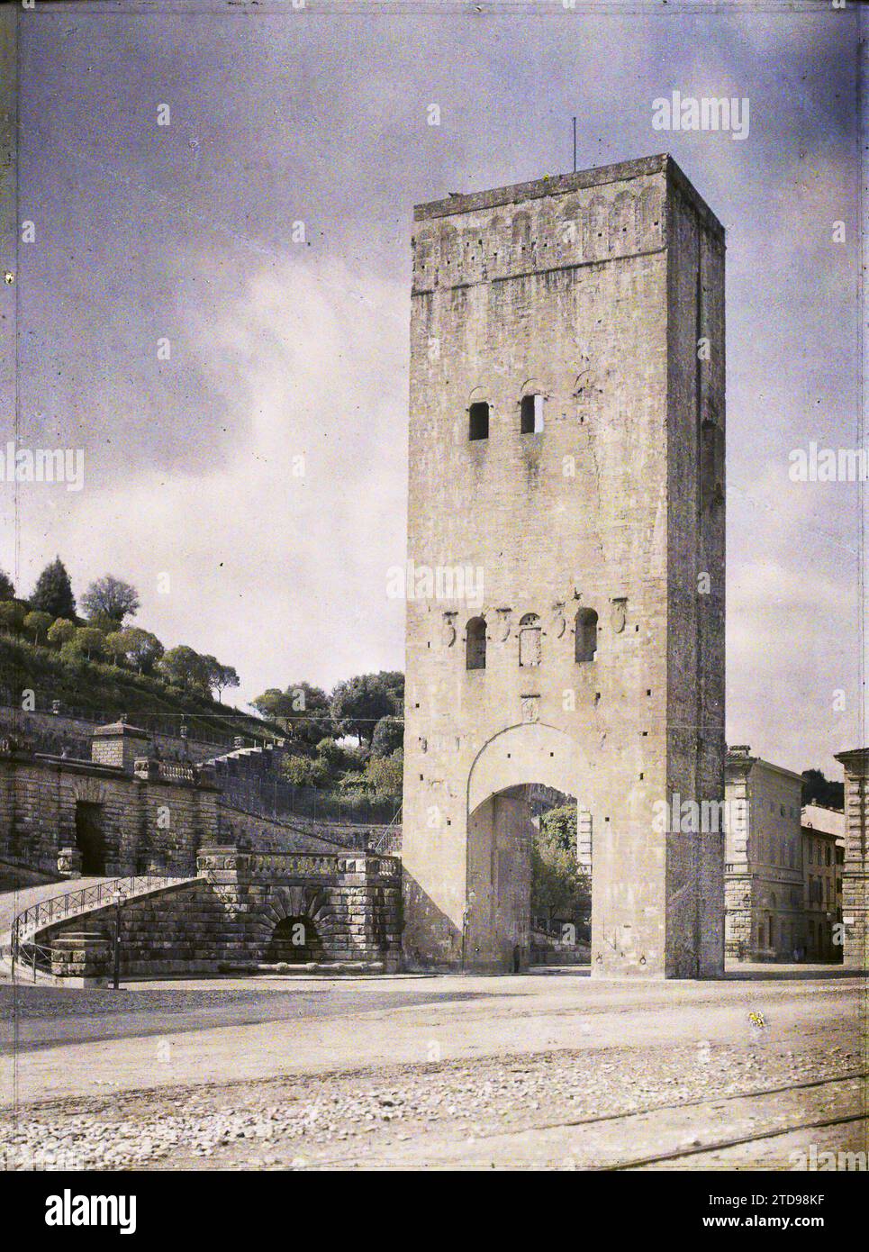 Florence, Italy San Niccolò Gate, Housing, Architecture, Tower, Public ...