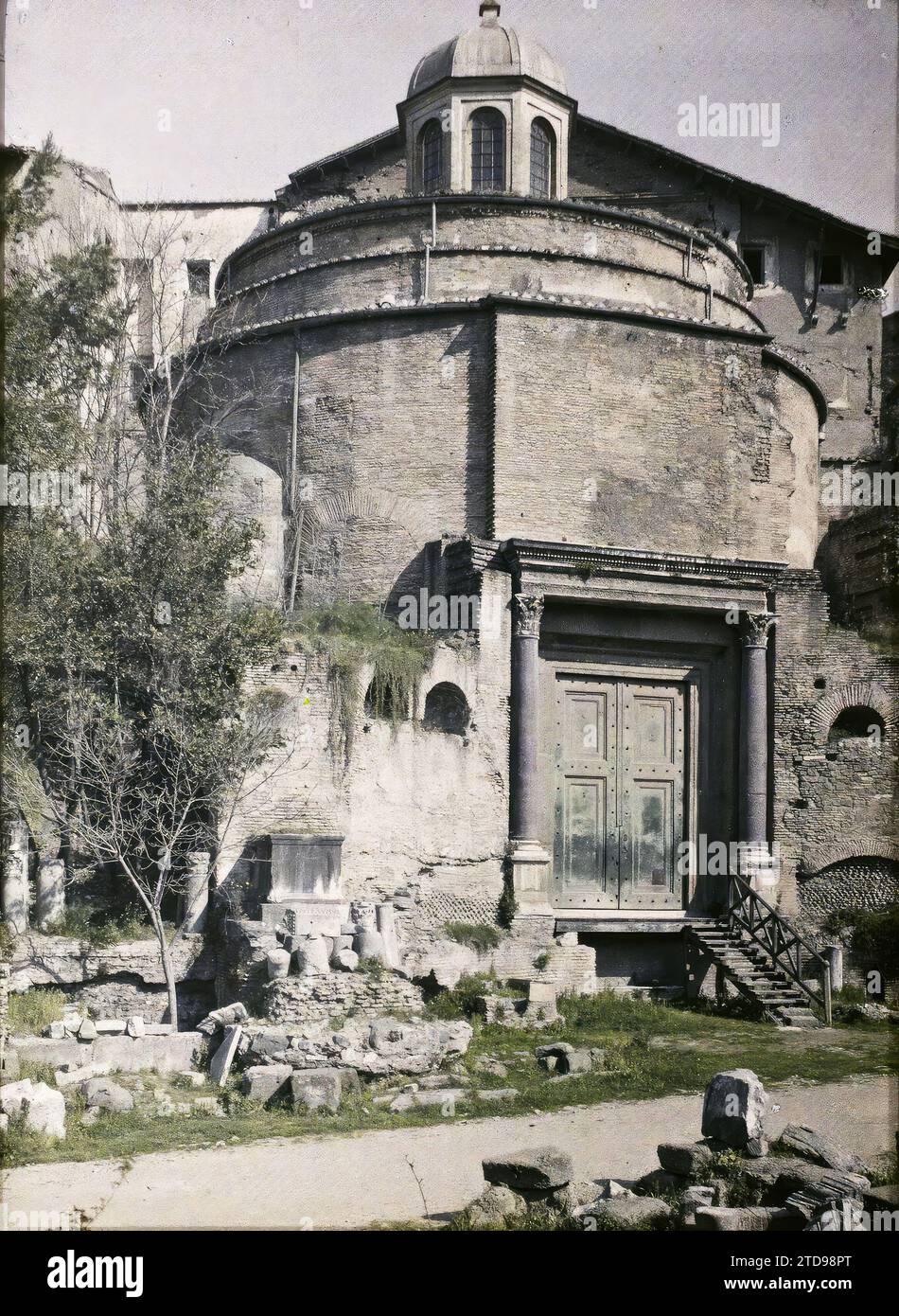 Rome, Italy Temple of Romulus, Habitat, Architecture, Religion, Art ...