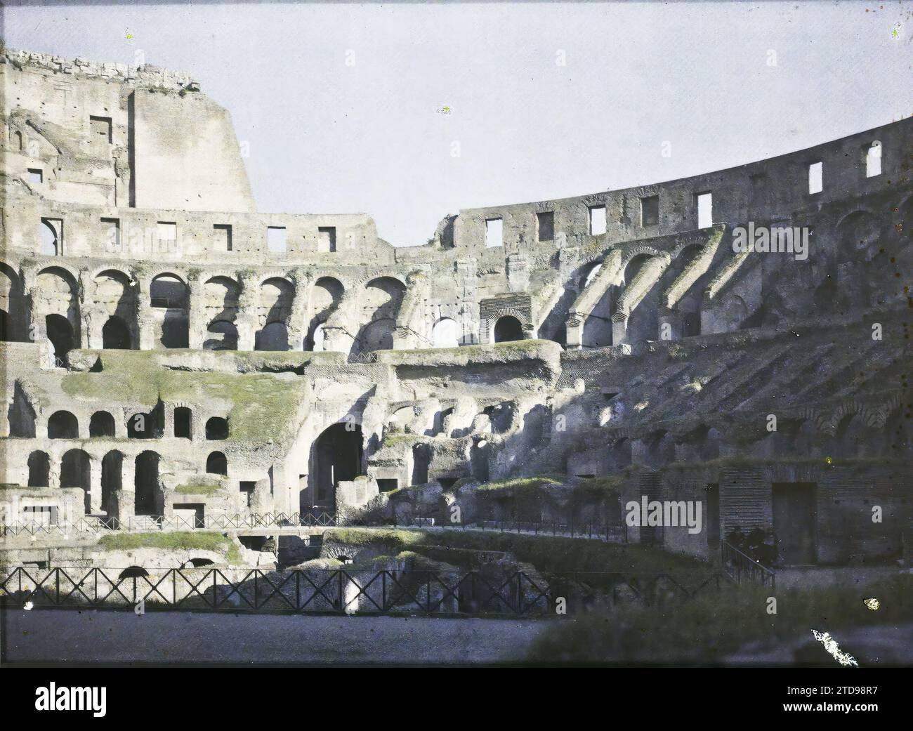 Rome, Italy Colosseum interior view, Habitat, Architecture, Art ...