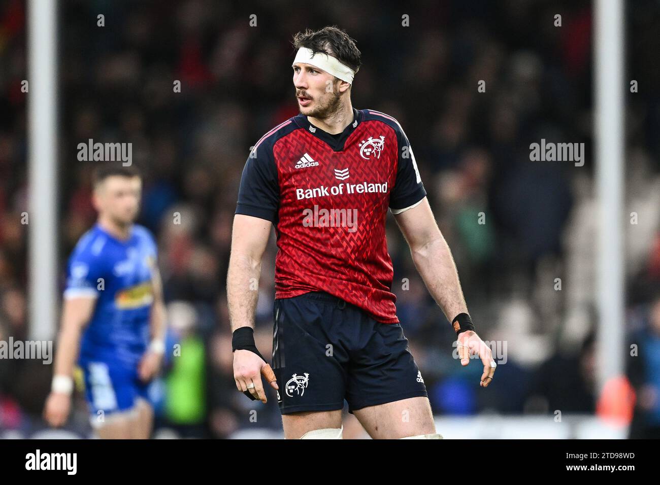 Thomas Ahern of Munster during the Investec Champions Cup match Exeter ...