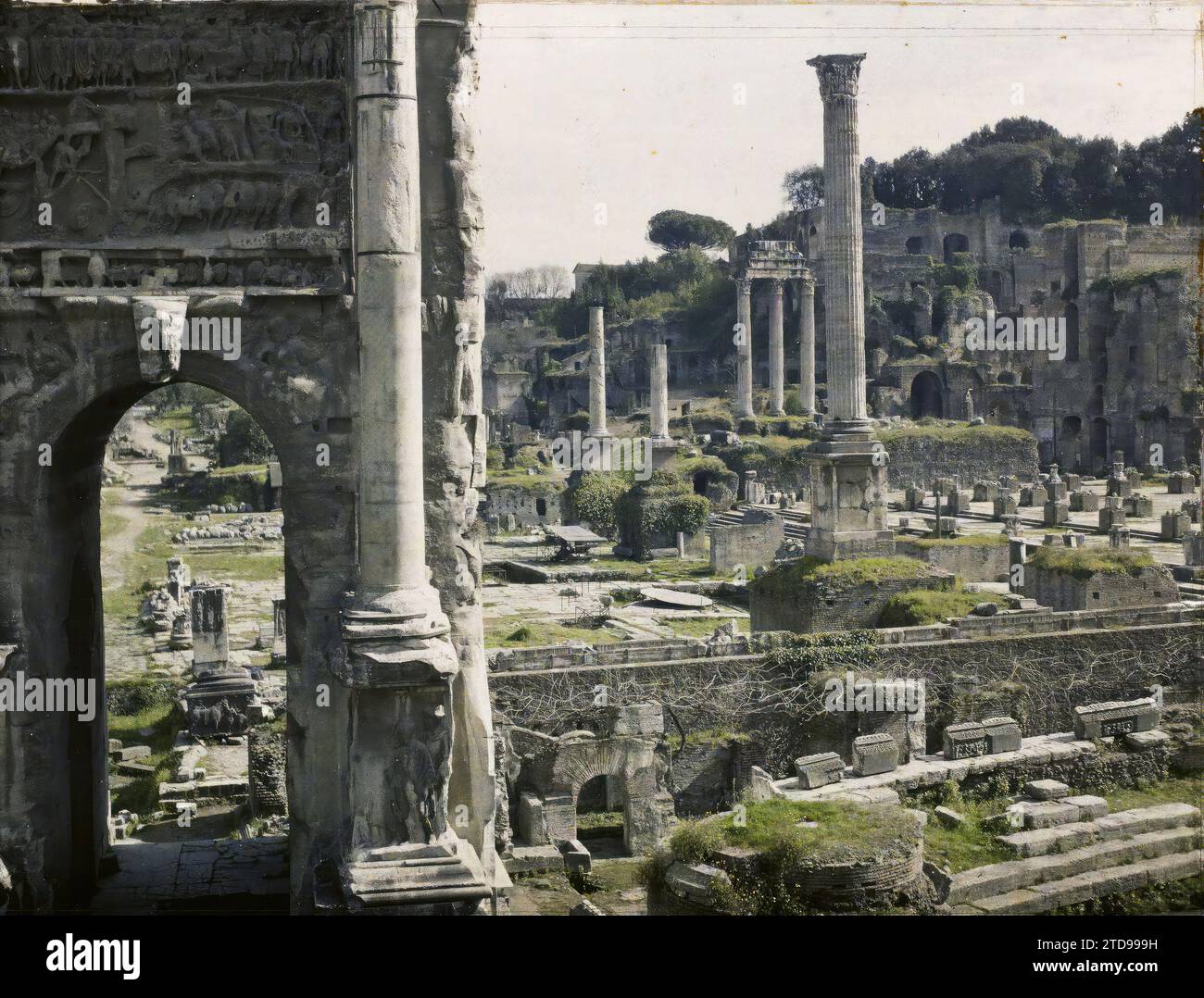 Rome, Italy The Roman forum, Habitat, Architecture, Religion, Art ...