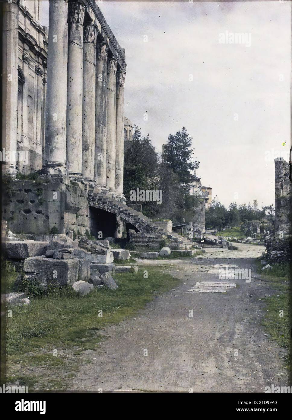 Temple archaeological vestige sacred way legend myth antiquity hi-res ...