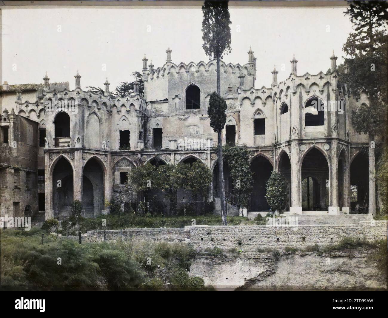 Rome, Italy Villa Mills, former convent of the Visitation, Habitat ...