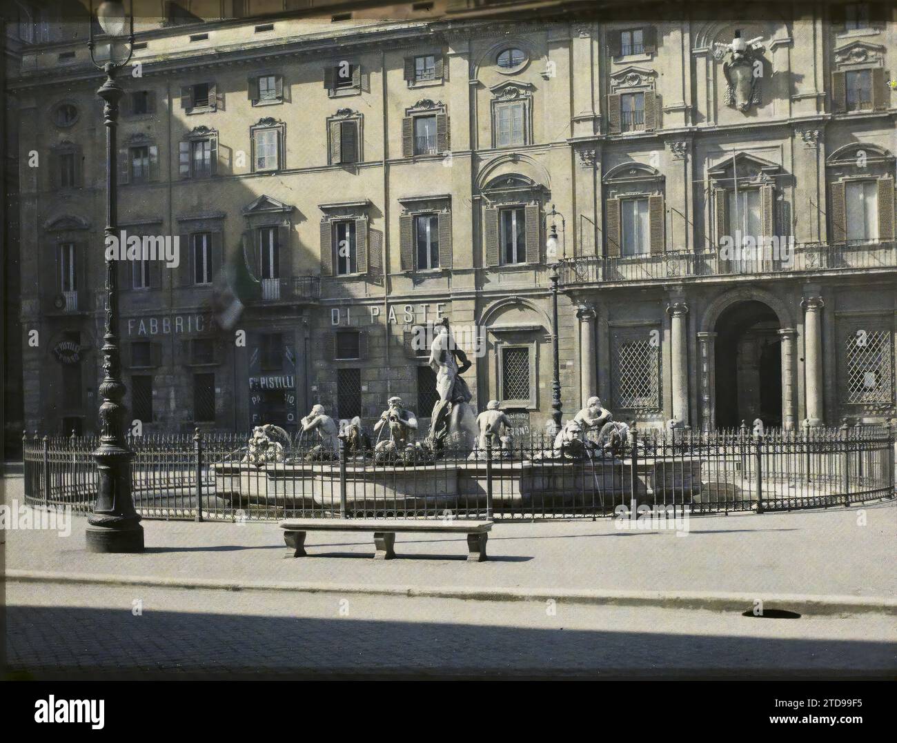 Rome, Italy Piazza Navona, Art, Street lamp, street lamp, Obelisk ...