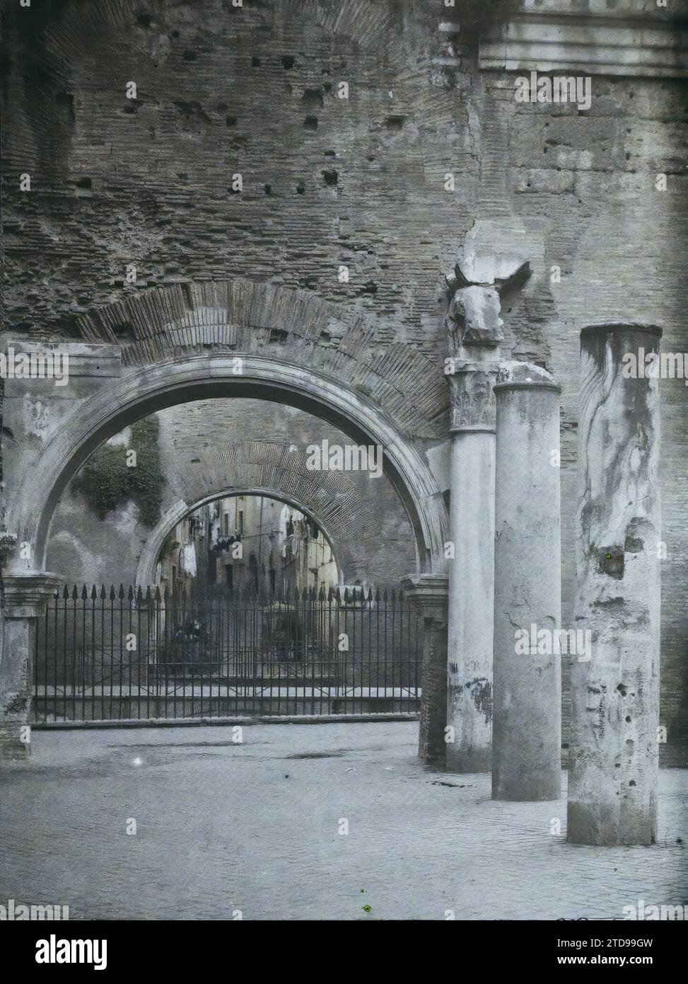 Rome, Italy Portico of Octavia, Habitat, Architecture, Art ...