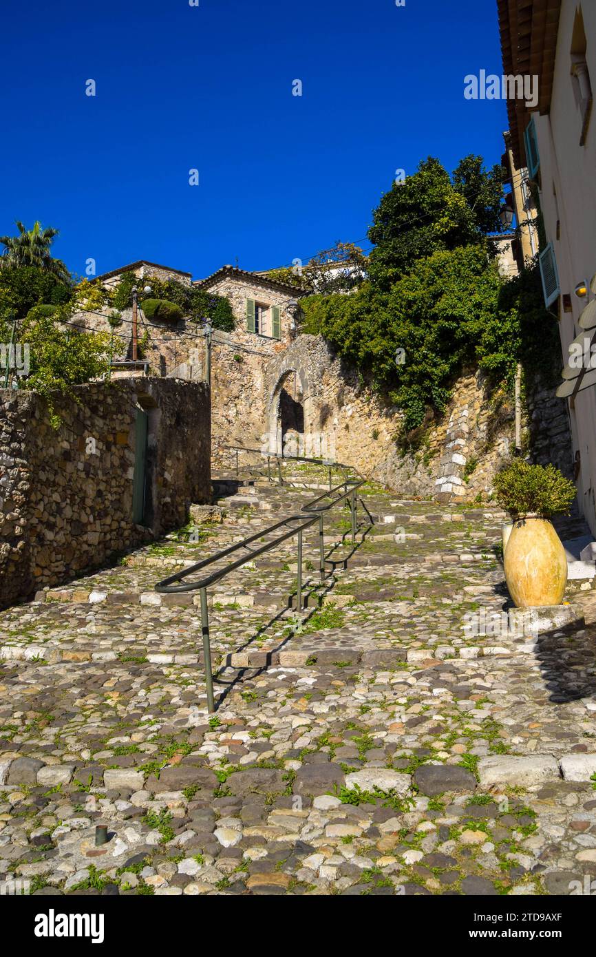 Biot, France. 6th November 2019. Biot medieval village, South of France ...