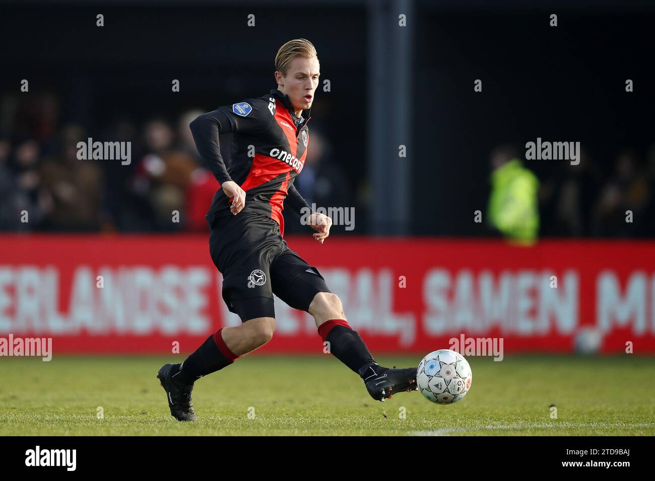 ALMERE - Joey Jacobs of Almere City during the Dutch Eredivisie match between Almere City FC and ...