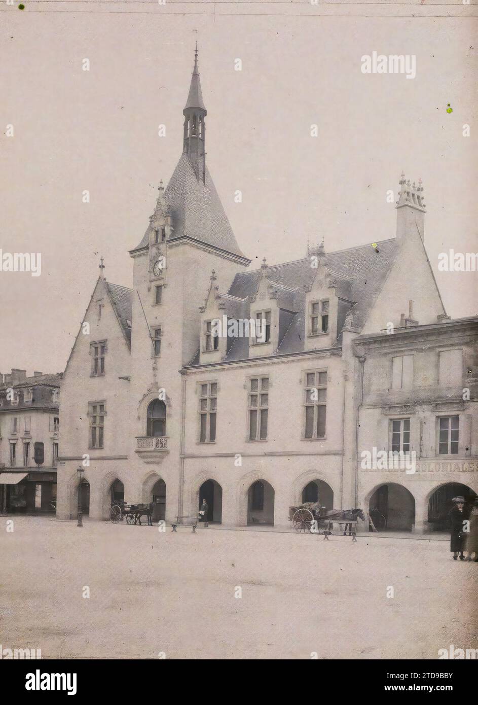 Libourne, France, Habitat, Architecture, Society, Art, Town hall, town ...