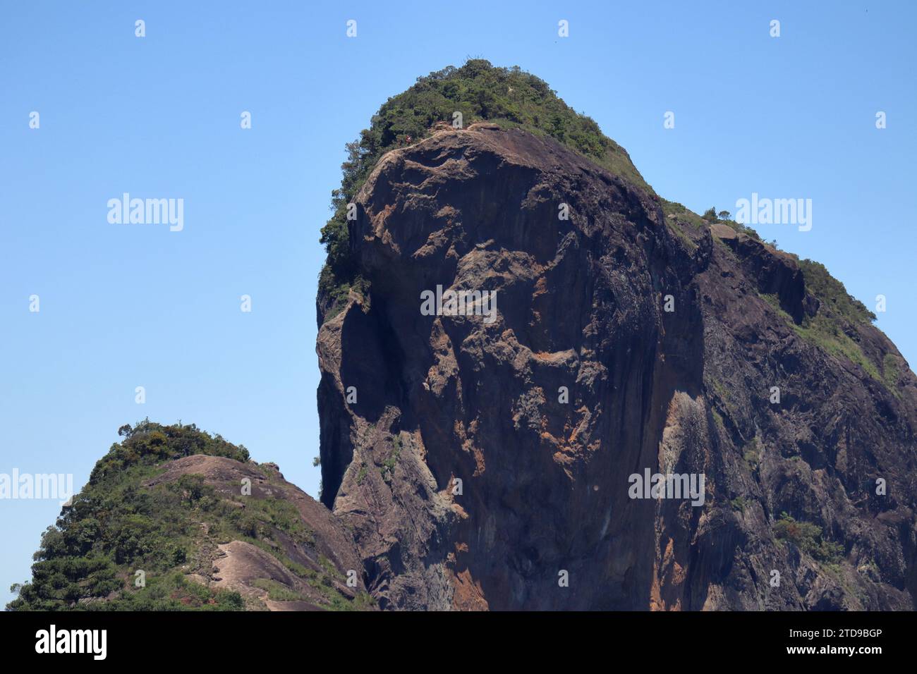 Pedra do Bau rock formation, in Sao Bento do Sapucai, Sao Paulo state ...