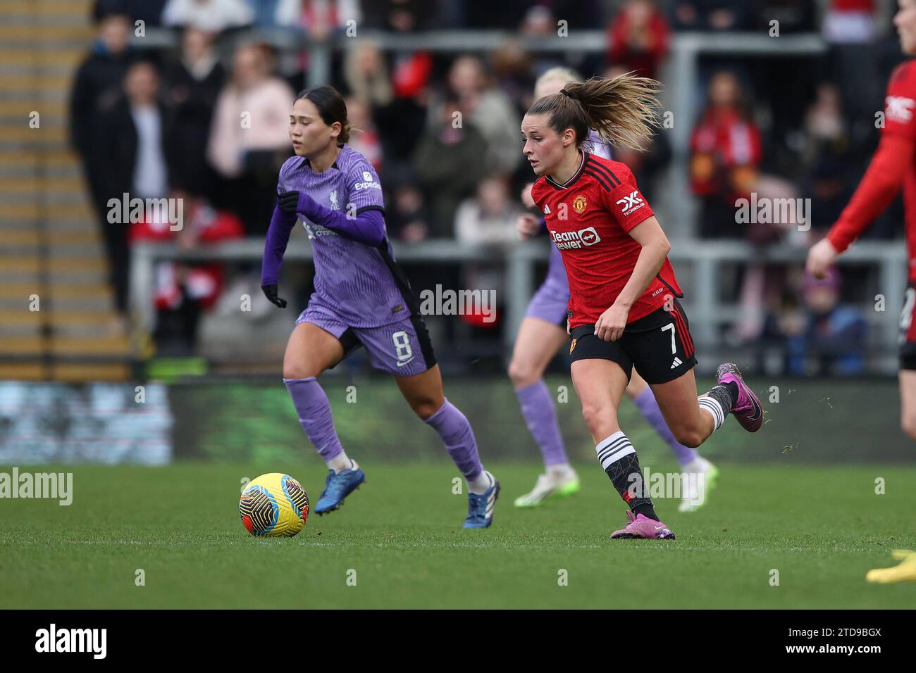 LEIGH, ENGLAND - DECEMBER 17: Ella Toone of Manchester united during ...