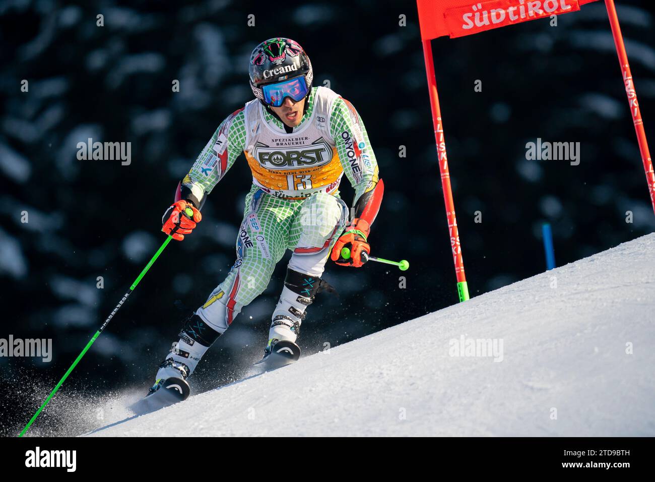 Alta Badia, Italy 17 December 2023. VERDU Joan (And) competing in the ...
