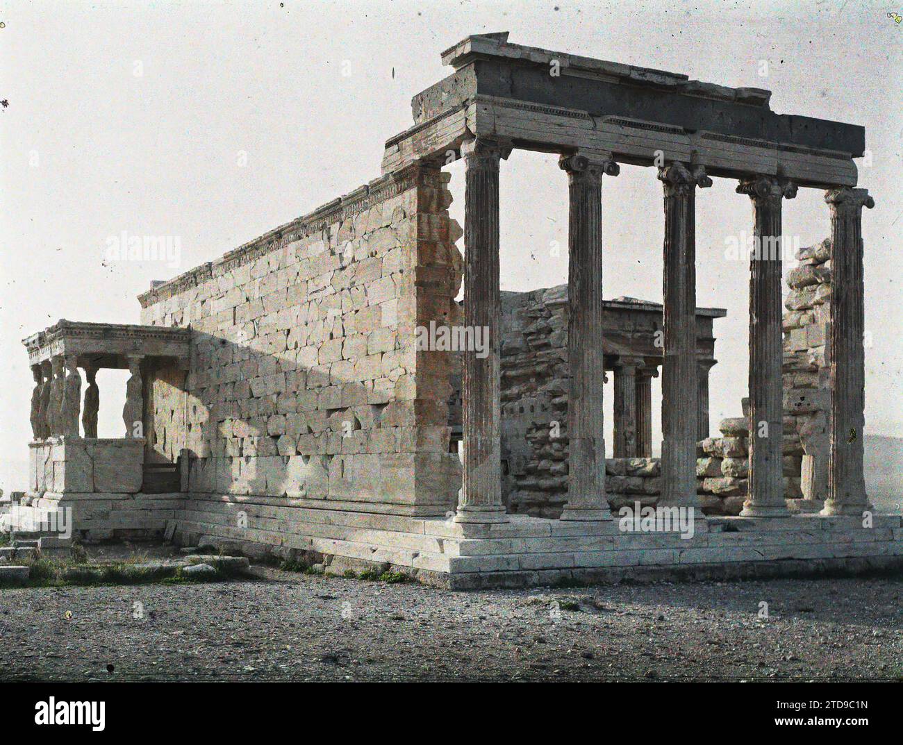 East acropolis temple hi-res stock photography and images - Alamy