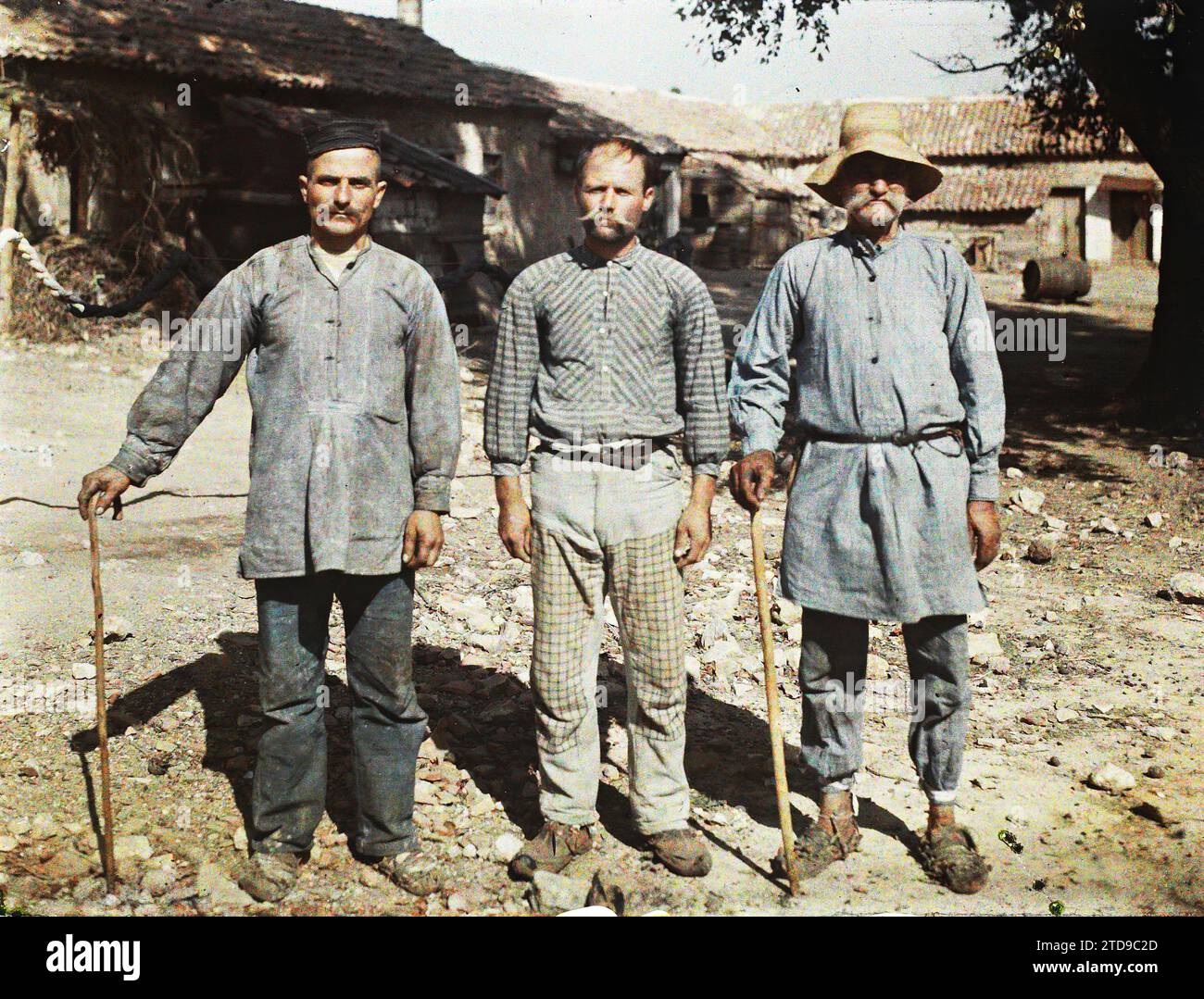 Greece three peasants hi-res stock photography and images - Alamy