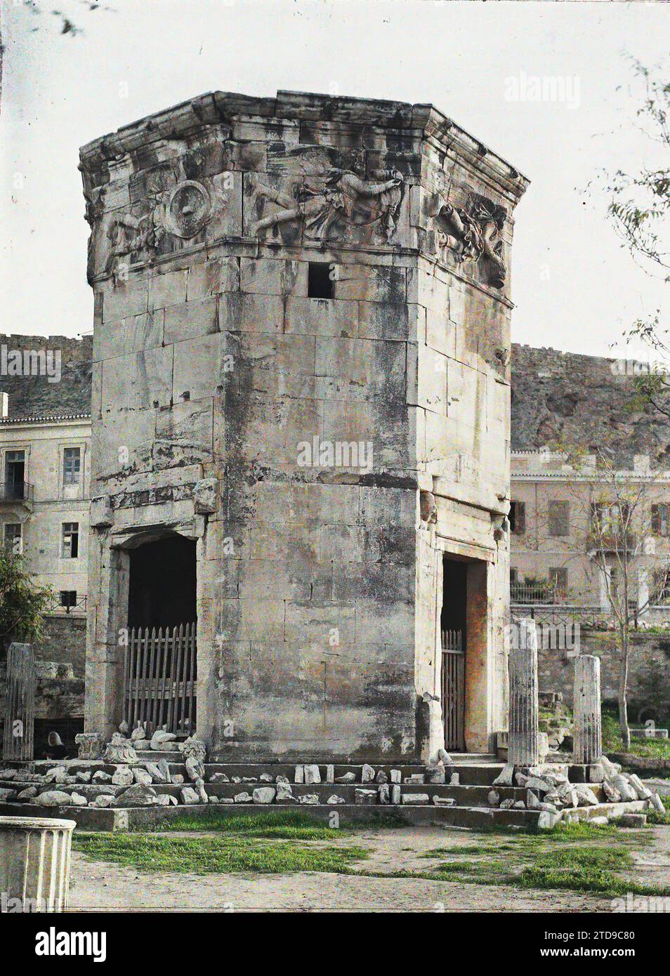 Athens, Greece The Tower of the Winds, Habitat, Architecture, Art ...