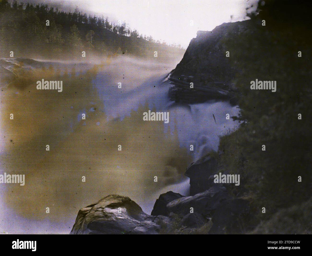 Norway noeselo waterfalls hi-res stock photography and images - Alamy