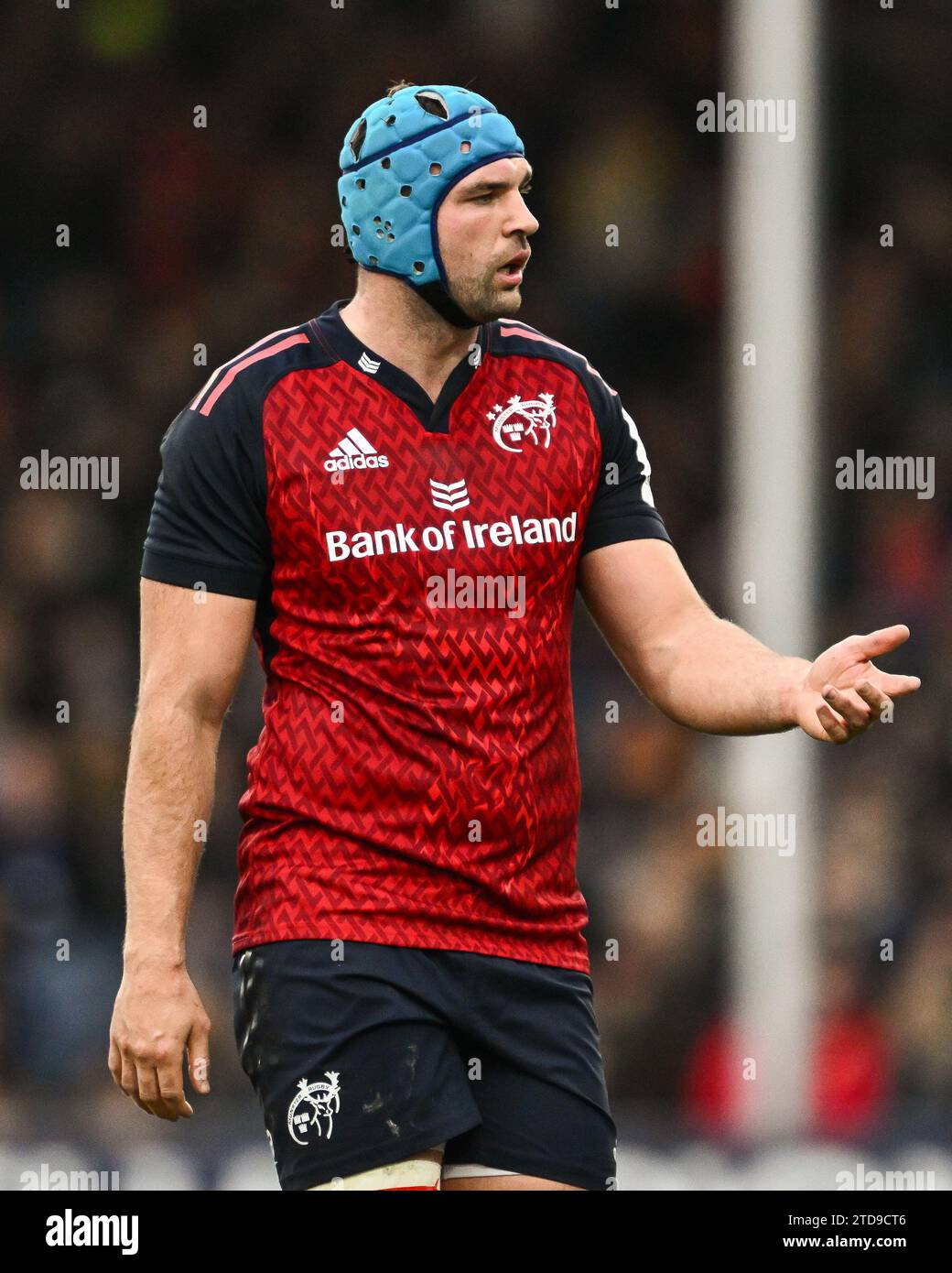 Tadhg Beirne of Munster during the Heineken Champions Cup match Exeter ...