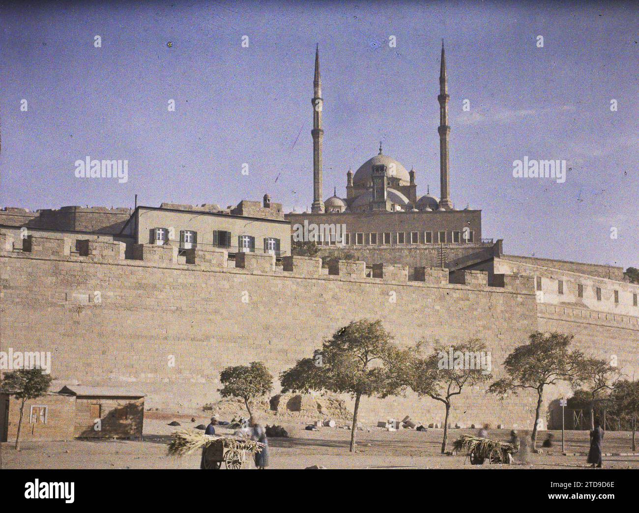 Cairo, Egypt, Africa View of the Méhémet Ali mosque known as the ...