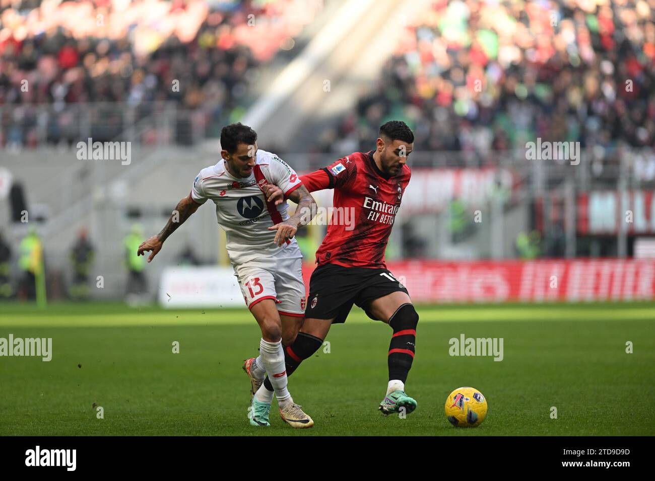 Théo Hernández of AC Milan during the Italian Serie A football match ...