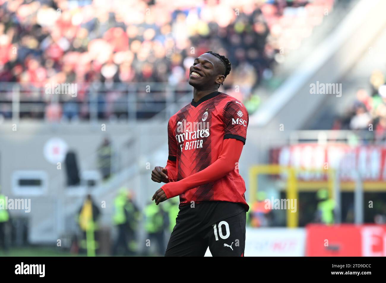 Rafael Leão of AC Milan during the Italian Serie A football match ...