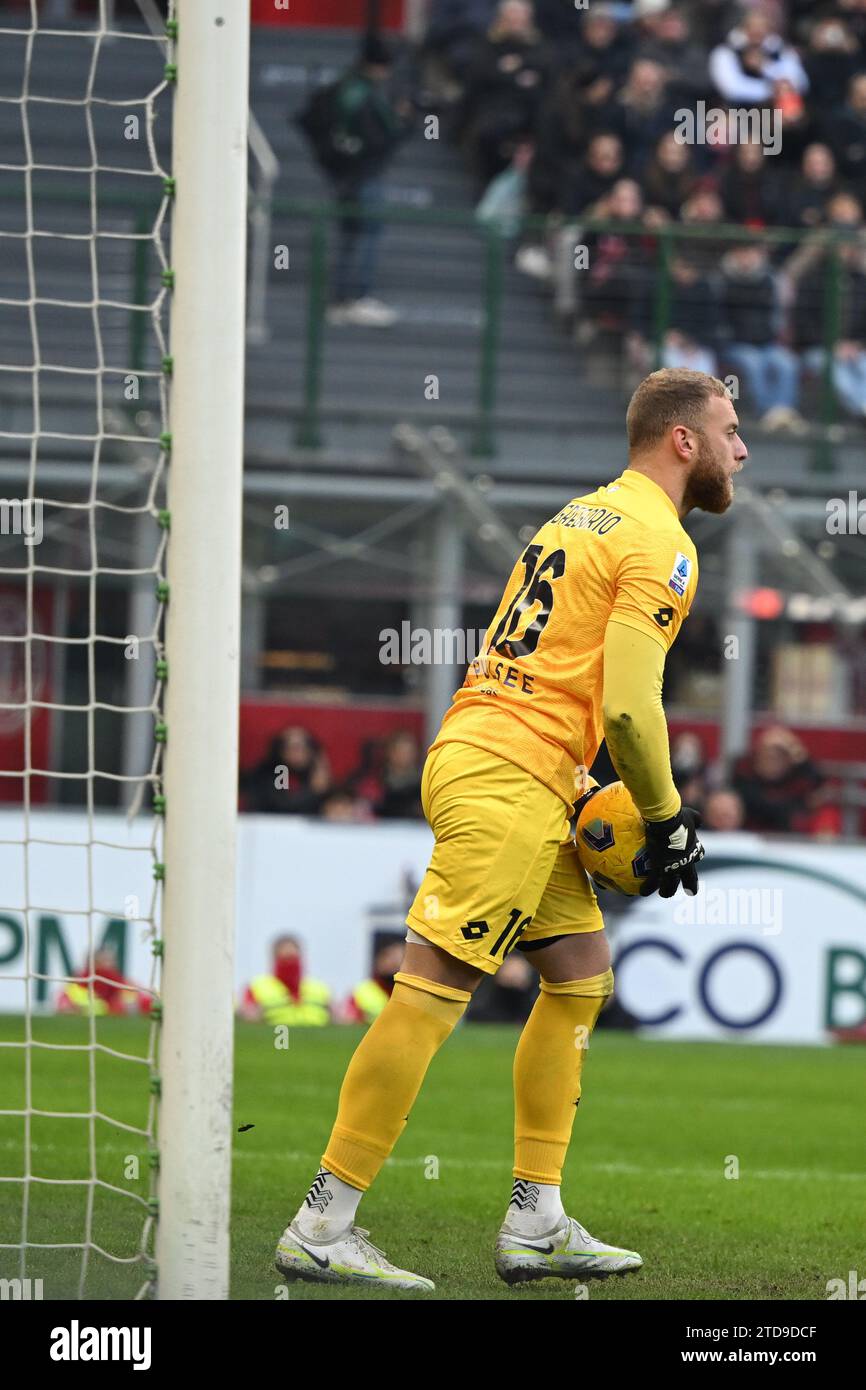 Michele Di Gregorio of AC Monza during the Italian Serie A football ...