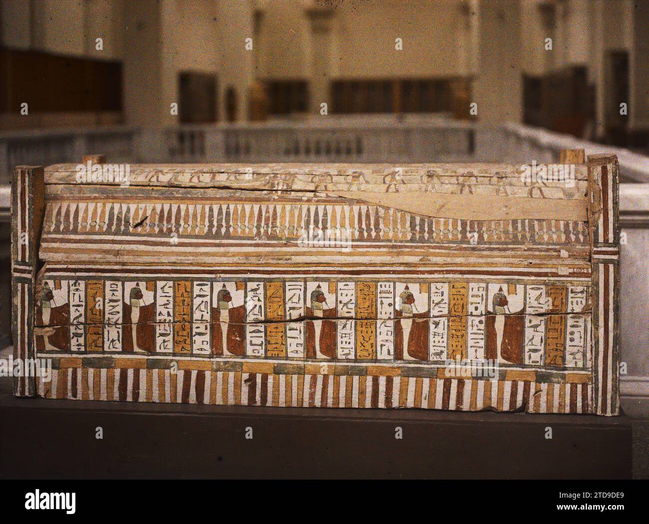 Cairo, Egypt, Africa Sarcophagus from the 23rd dynasty at the Egyptian ...