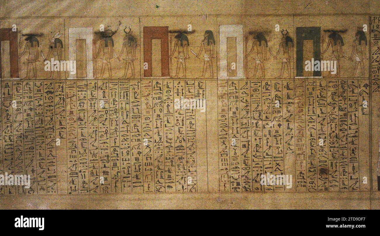 Book of dead egypt painting hi-res stock photography and images - Alamy