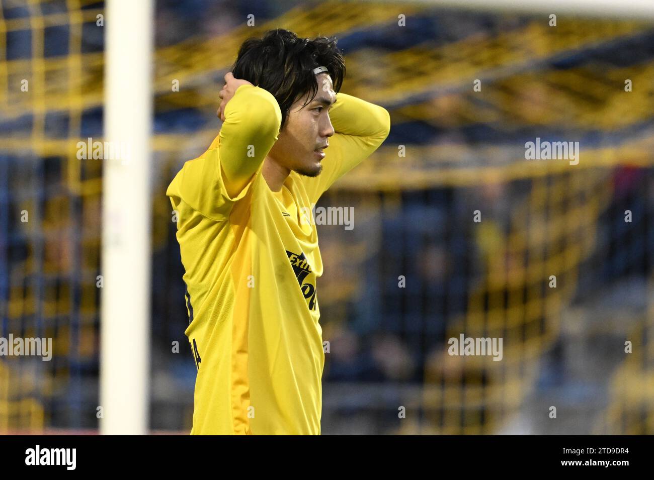Brussels, Belgium. 17th Dec, 2023. Union's Koki Machida pictured in ...