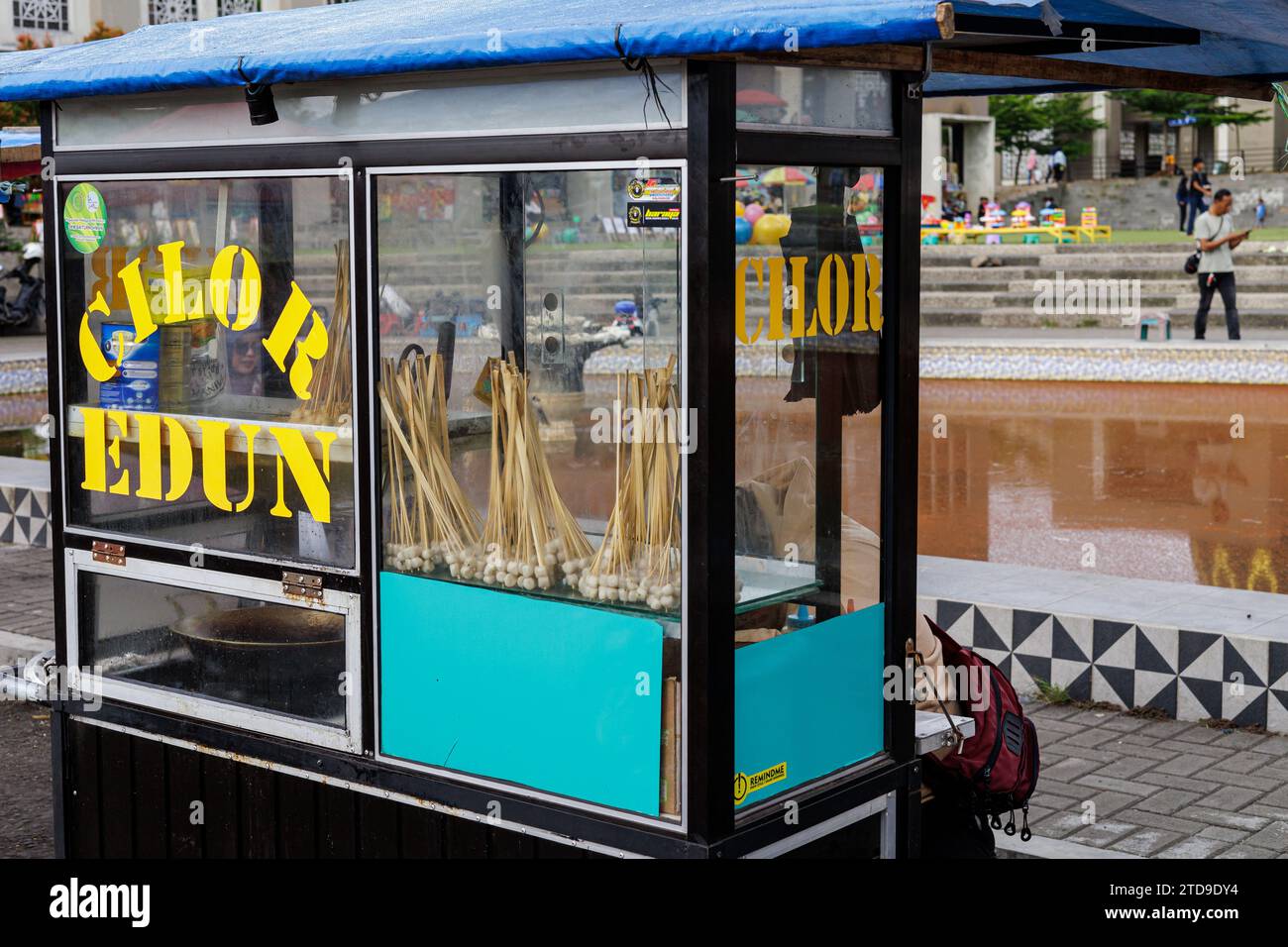 cilor tusuk or aci telur gulung is typical indonesian snack. mobile ...