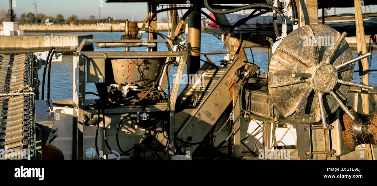 The small harbor of Marina di Ravenna Stock Photo - Alamy