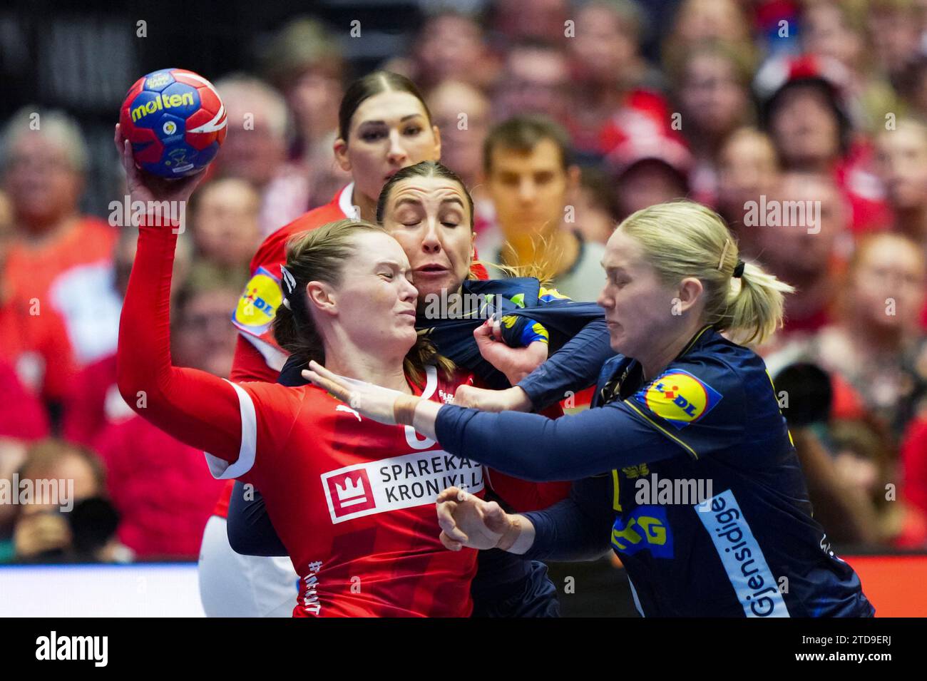 Herning, Denmark, Sunday December 17, 2023. Anne Mette Hansen from ...