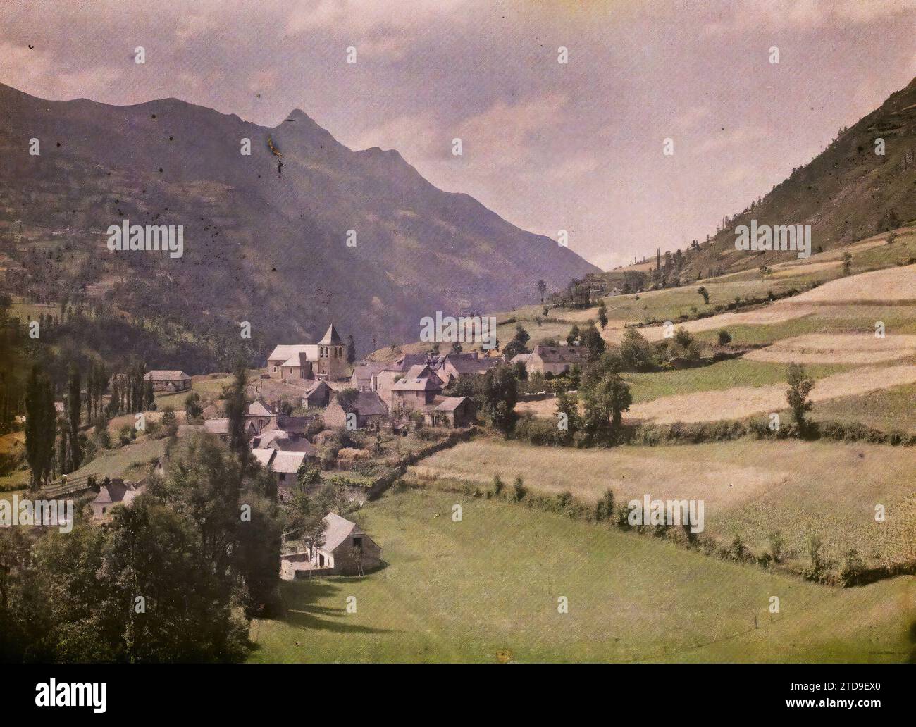 Surroundings of Luz-Saint-Sauveur, Hautes-Pyrénées, France Bastan ...