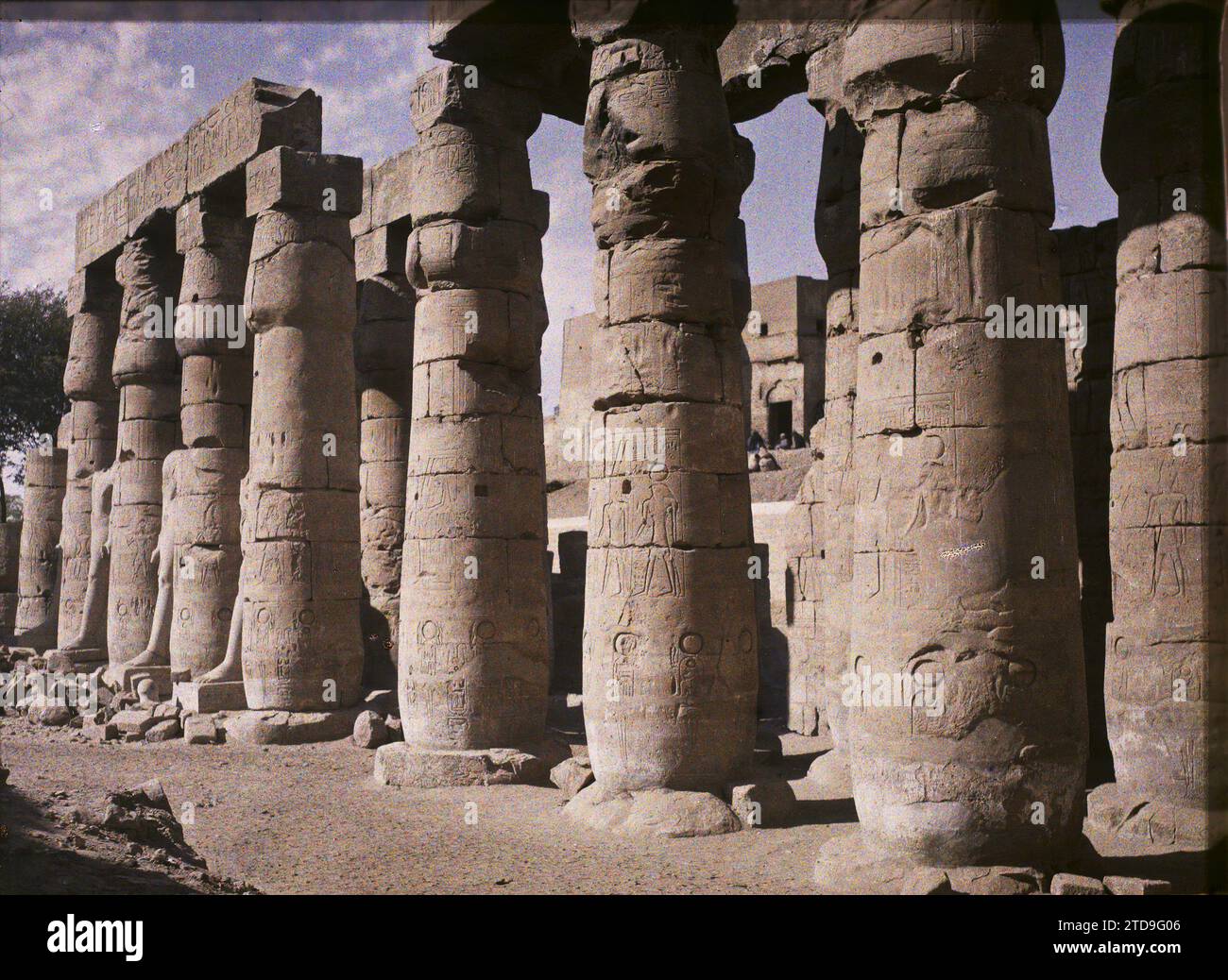Temple archaeological vestige column egyptian polytheism habitat hi-res ...