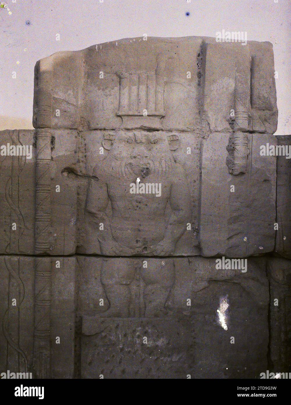 Karnak, Egypt, Africa God Bes in the sanctuary of Mut, Habitat ...
