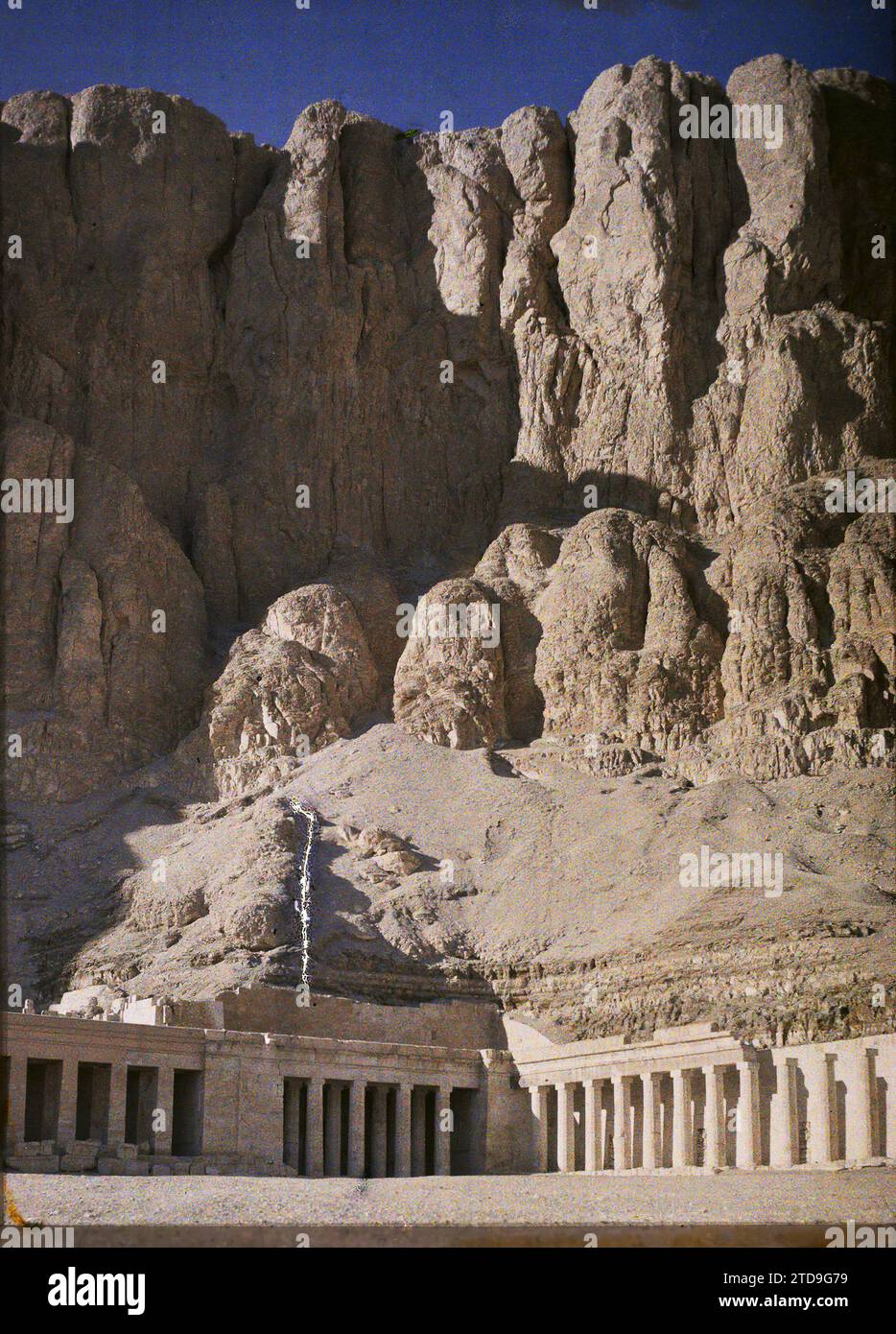 Deir el-Bahari, Egypt, Africa Temple of Hatshepsut, Habitat ...