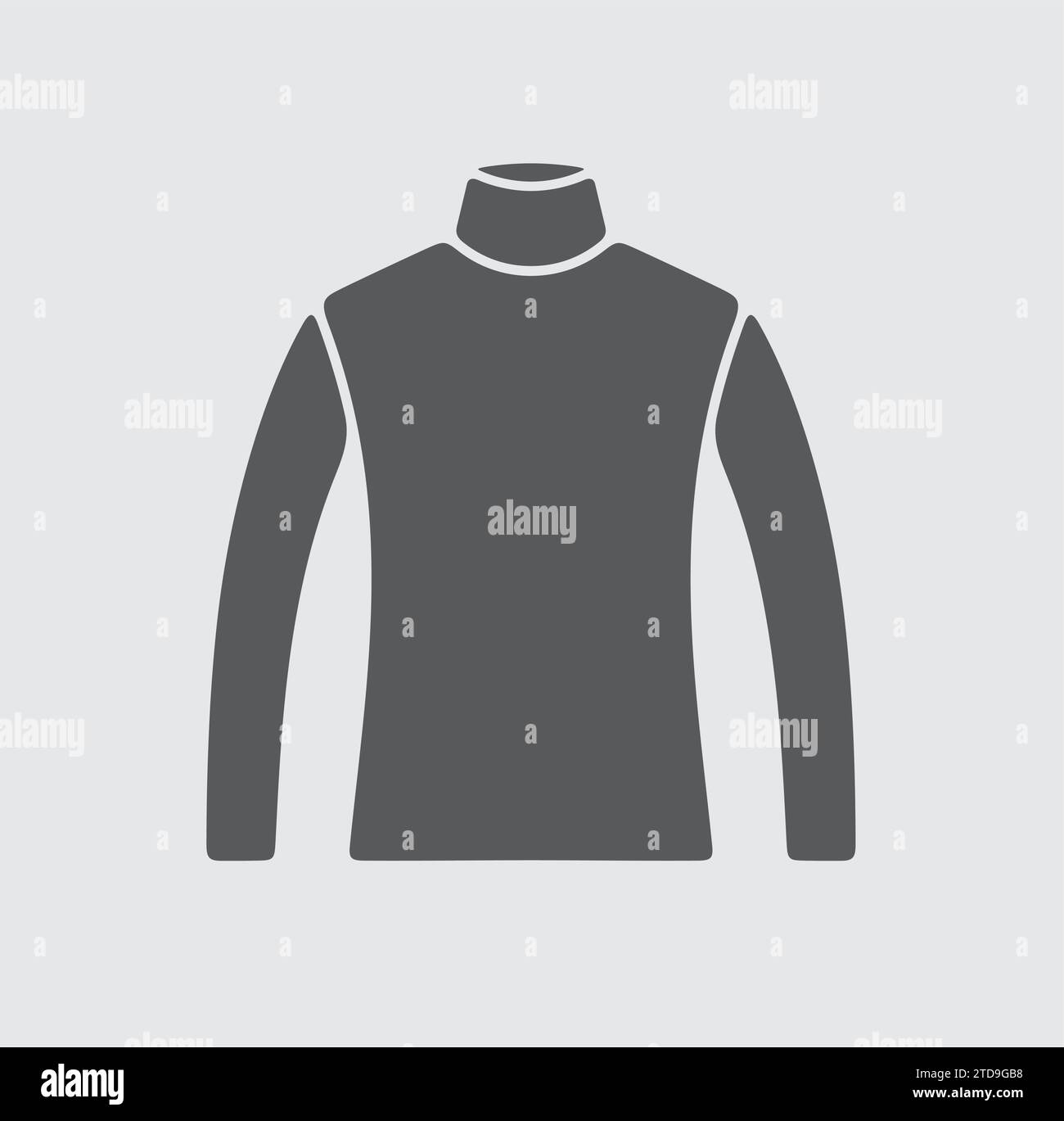 Womens turtleneck icon on a background. Vector illustration Stock ...