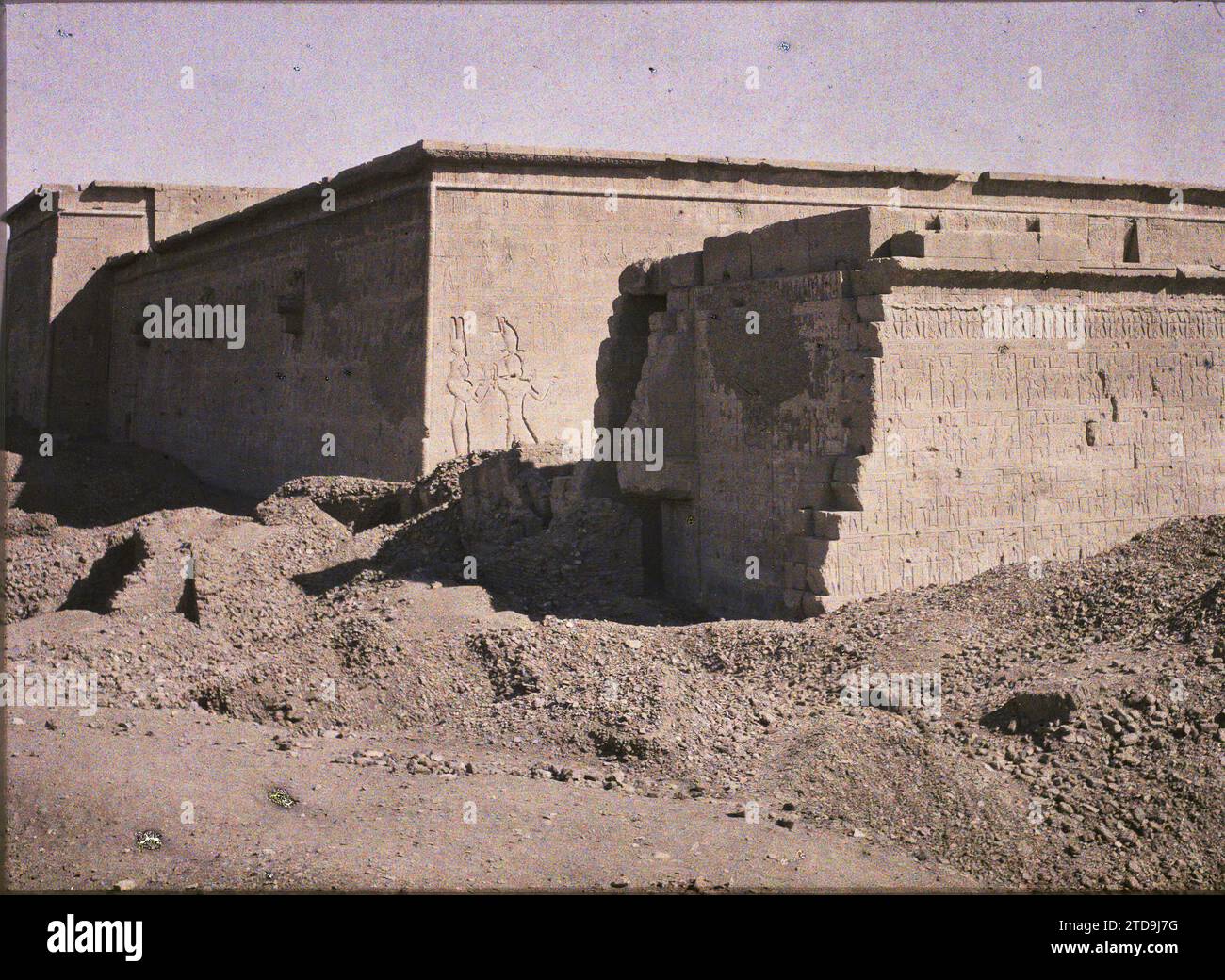 Denderah temples hi-res stock photography and images - Alamy