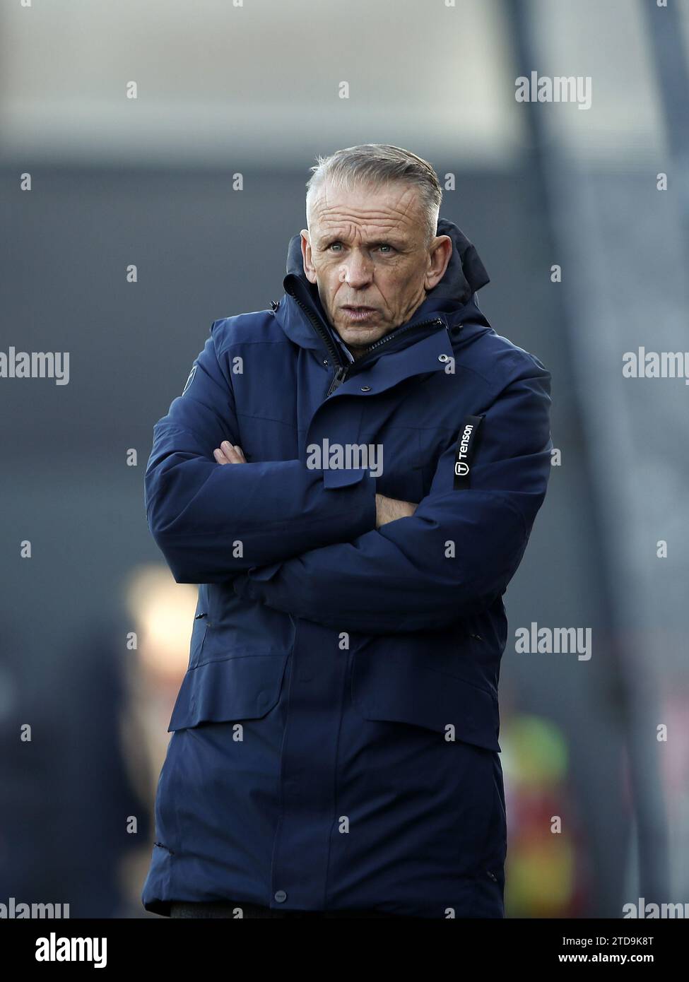 ALMERE - Vitesse coach Edward Sturing during the Dutch Eredivisie match ...