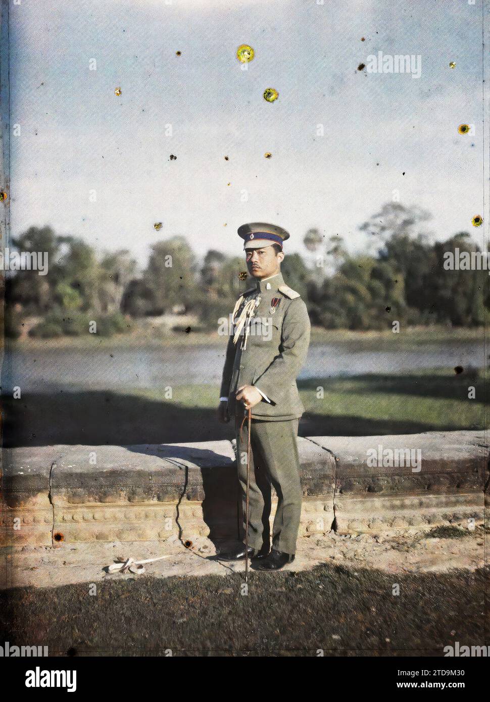 Angkor, Cambodia, Indochina Prince Paribatra Nakhorn Sawan, one of the ...