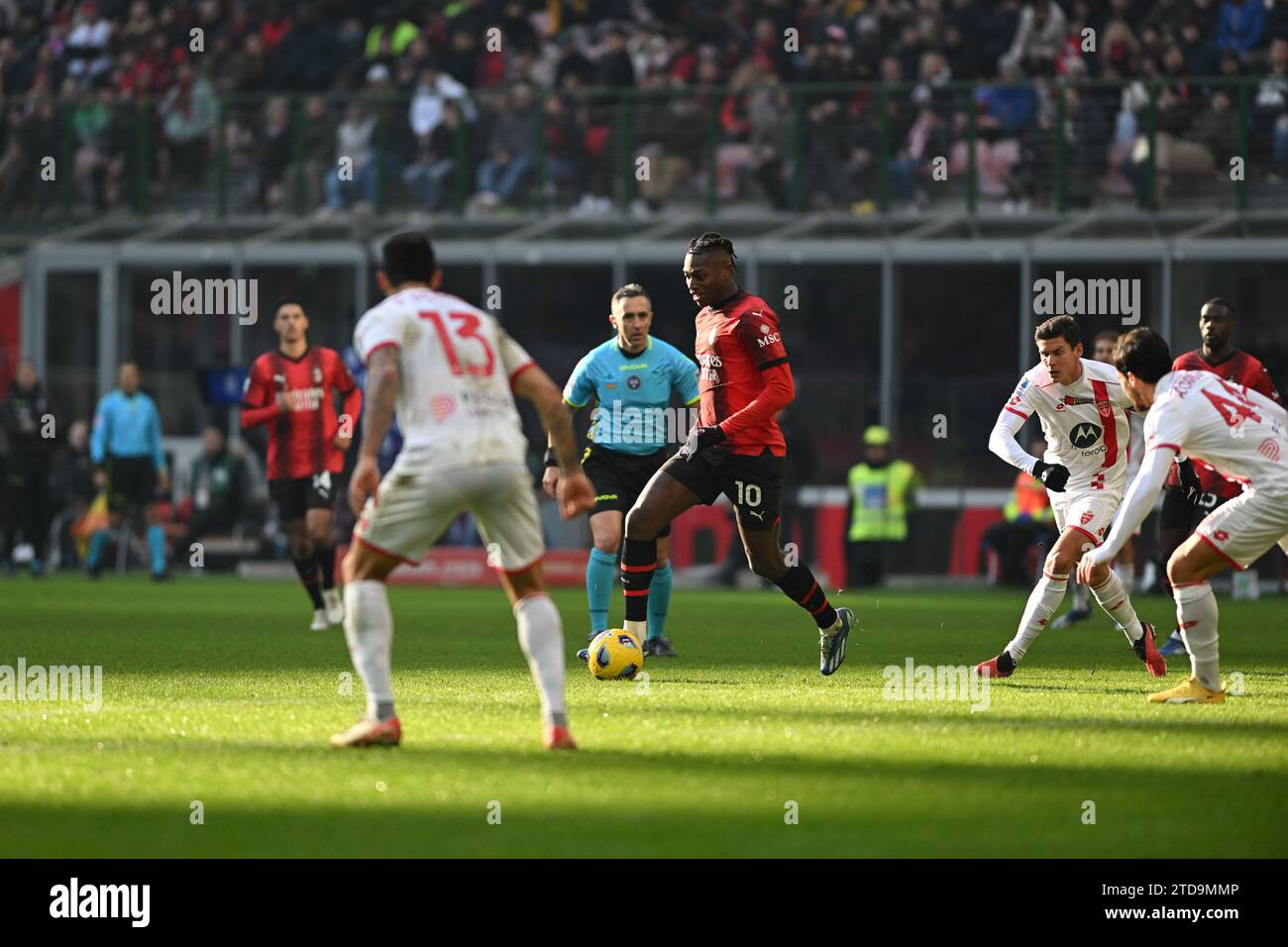 Rafael Leão of AC Milan during the Italian Serie A football match ...