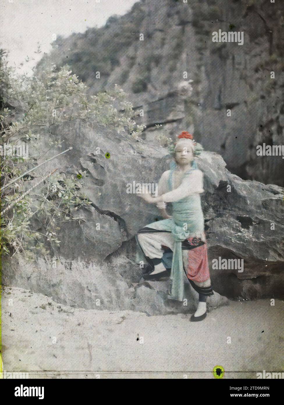 Ha-long Bay, Tonkin, Indochina An actress from the Saigon Theater ...