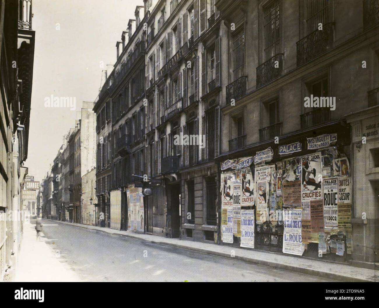 Paris (9th arr.), France Expropriated houses on rue Laffitte, for the ...