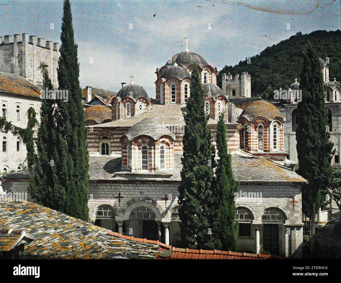 Esphiguemenou hi-res stock photography and images - Alamy