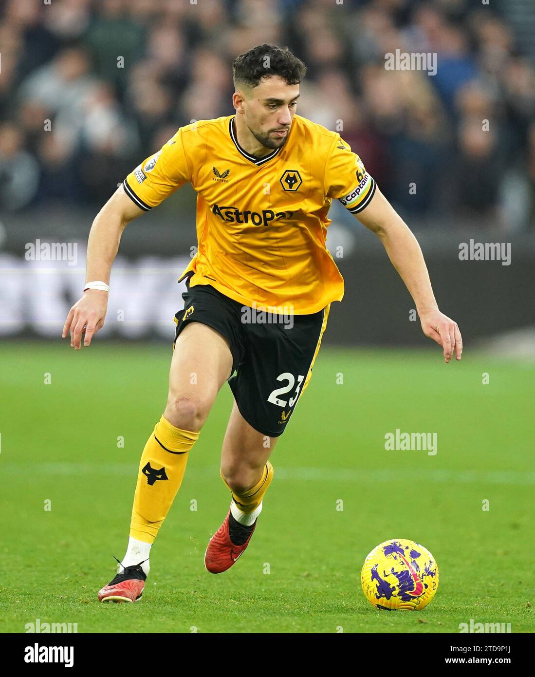 Wolverhampton Wanderers' Max Kilman during the Premier League match at ...